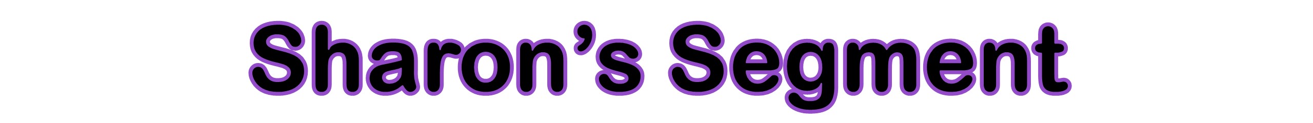 Sharon’s Segment – ThinkyThings